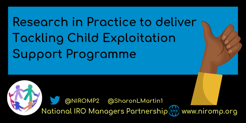 Research in Practice to deliver Tackling Child Exploitation Support ...